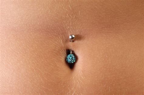 Bottom Belly Button Piercing Outie