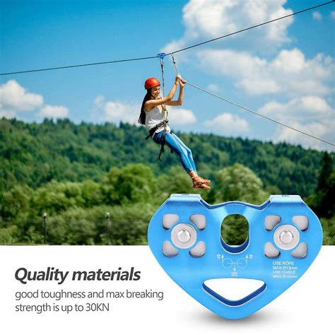 Double Rope Roll Pulley Deflection Roller Tandem Roll Hairy Shape For Cable Car Fruugo Uk