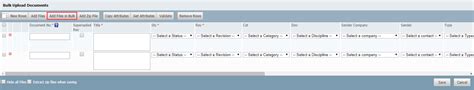 Uploading Documents In Bulk