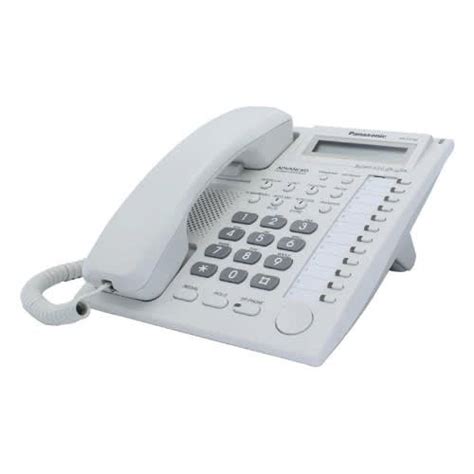 panasonic corded telephone intercom work with pabx kx white konga