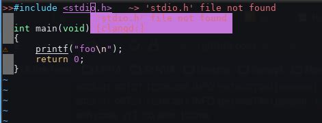 Coc S Clangd Cannot Find System Headers When In A Nix Shell Issue Neoclide Coc Nvim