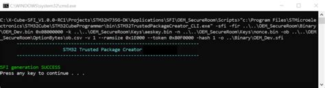 File Security SfiGenerationsuccess Png Stm Mcu