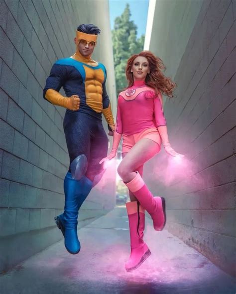 Super Cosplay Lover On Instagram An Invincible Duo 💛💙💖 Maskedmateo