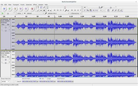 Audacity Sound Editing