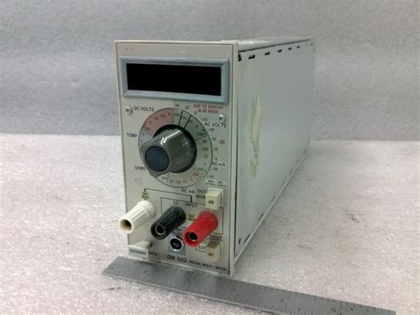 Tektronix Dm502 Digital Multi Meter Plug In Meters Bmi Surplus