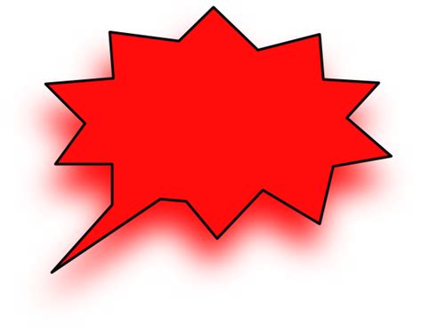 Red Speech Bubble Clip Art At Vector Clip Art Online Royalty Free And Public Domain