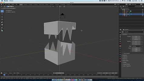 Blender 24 Knife E Bisect Youtube