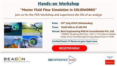 Master Fluid Flow Simulation In Solidworks Beacon India