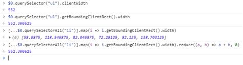 Horizontal Overflow Does Not Correctly Detect Overflow State When Items Have Subpixel Width