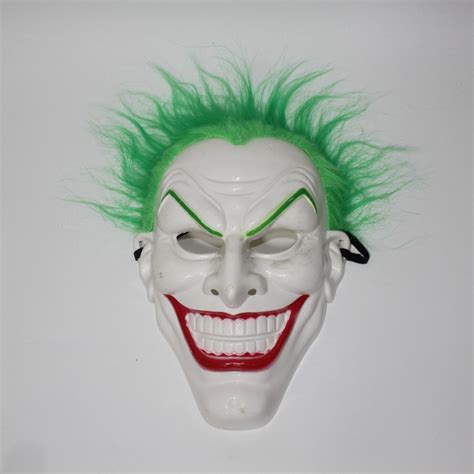 Manufacturers Wholesale Green Hair Clown Mask Costumes Party Masks