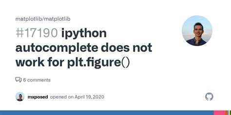 Ipython Autocomplete Does Not Work For Plt Figure Issue