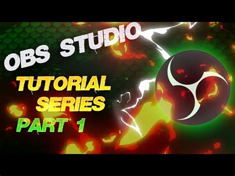 OBS STUDIO TUTORIAL Part How To Download And Install YouTube