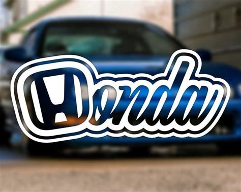 Jdm Stickers Honda