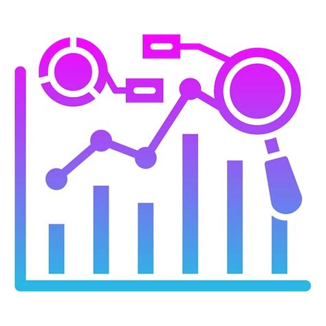 Premium Vector Predictive Chart Icon