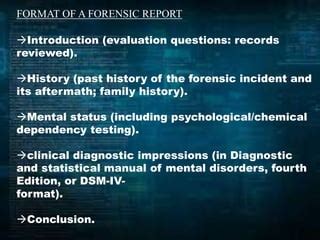 Forensic Report Pptx