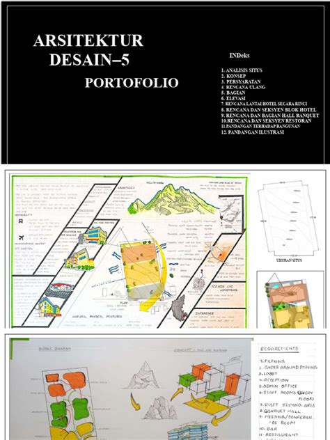 Rencana Arsitektur Hotel Dan Fasilitas Pdf