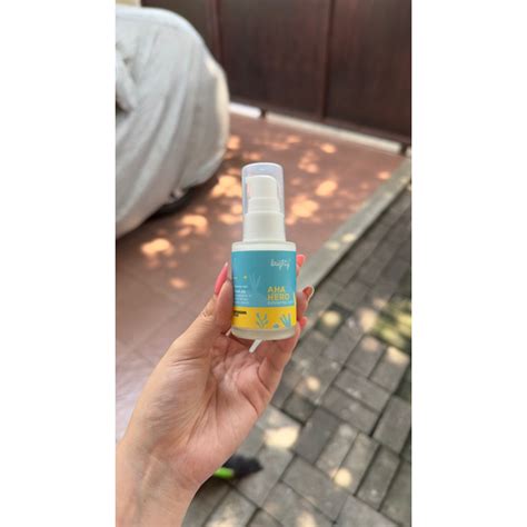 Jual Brighty Aha Hero Exfoliating New Ada Box Shopee Indonesia