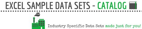 Excel Sample Data