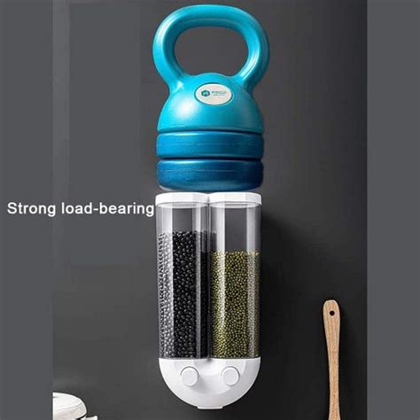 Double Wall Mounted Dispenser Rice And Grain Dispenser Ny Store