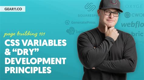 Pb101 L07 Css Variables And Dry Development Principles Youtube