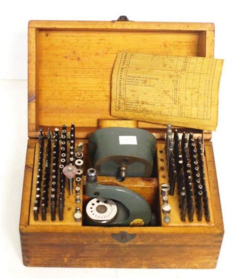Boley Watchmakers Staking Set Good Condition Zother Industry