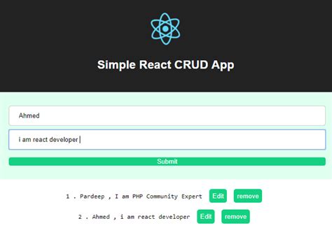 Build A Reactjs Powered Crud Application