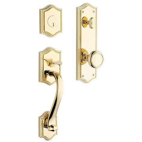 Baldwin 6420 Bristol Sectional Egress Handleset Tubular Entry Set
