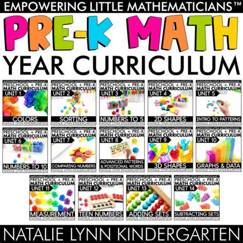 Preschool Pre K Math Graphing Unit 10 Graphs Prek Guided Math Curriculum