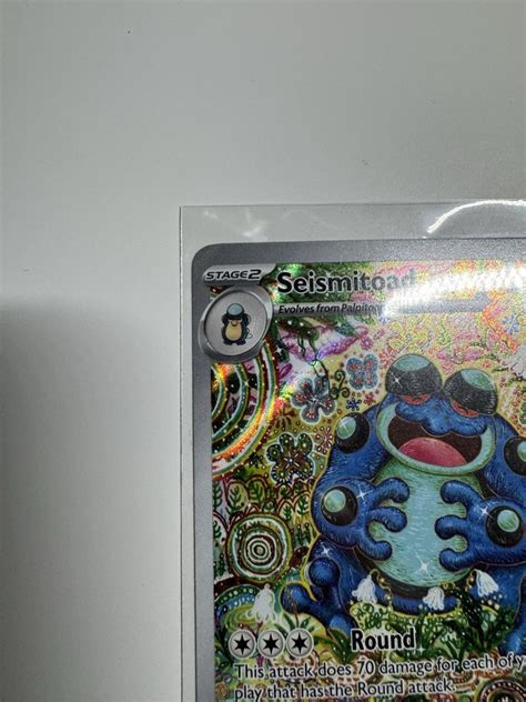 Seismitoad Ir Black Bolt Pokémon Card Near Mint Shinji Kanda 666 Print Ban Ebay