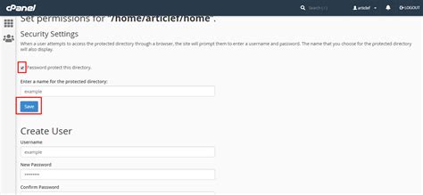 how to set password protection in cpanel directory cpanel and whm tutorials accuweb help center