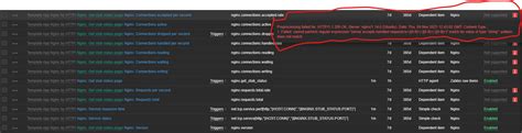 Zabbix Nginx 114 Monitoring Problems I Need Help To Solve This Zabbix Forums