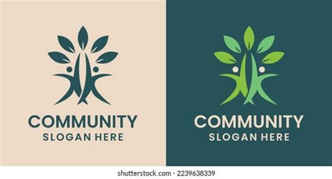 People Tree Charity Community Unity Leaf Stock Vector Royalty Free People Tree Charity Community Unity Leaf Stock Vector Royalty Free