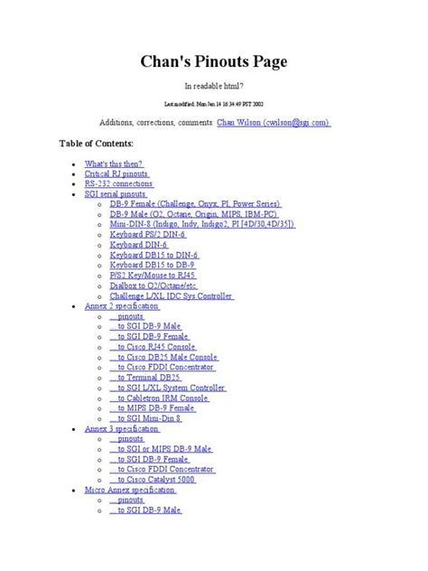 Cisco PRI Pinout A Guide To Understanding The Pin Configuration