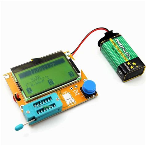 Mega328 Lcr T4 12846 Lcd Digital Component Tester Phipps Electronics
