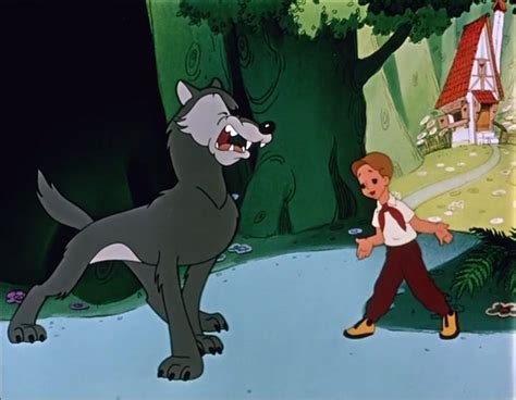 Петя и Красная Шапочка мультфильм 1958