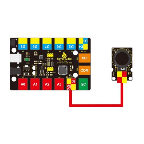 Ks0245 Keyestudio EASY Plug Joystick Module Keyestudio Wiki