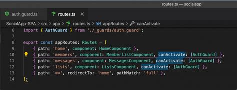 ตอนท Social App Workshop ดวย ASP NET Core กบ Angular การใช Routing ใน Angular