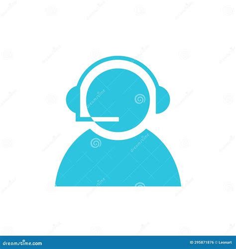 Operator Icon Symbol Worker Avatar Person Stock Illustration