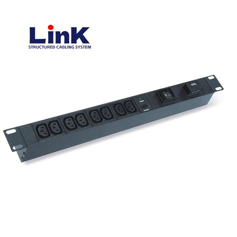 Power Distribution Unit Pdu With Lcd Voltage And Amperage Display And Circuit Breaker Protection