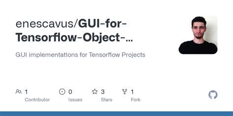 GitHub Enescavus GUI For Tensorflow Object Detection Models GUI Implementations For