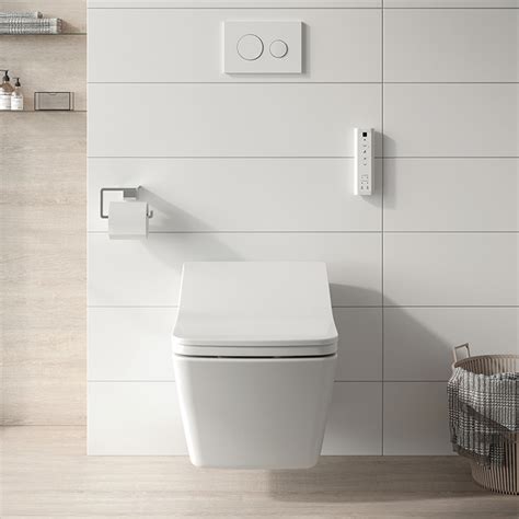 Toto Washlet Sx Rimless Wall Hung Shower Toilet And Remote Control