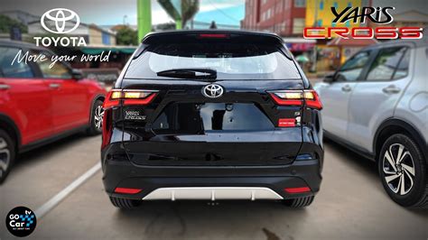 2024 Toyota Yaris Cross Luxury Suv Attitude Black Mica Color In