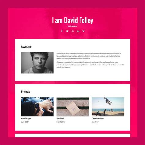 20 Best Free Responsive HTML CSS Portfolio Templates In 2024
