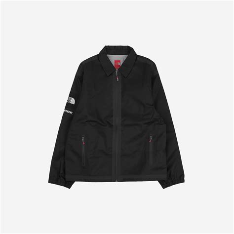 슈프림 X 노스페이스 서밋 시리즈 아우터 테이프 심 코치 자켓 블랙 21ss Kream