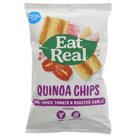 Eat Real Quinoa Chips Tomato And Garlic Poppys Pantry
