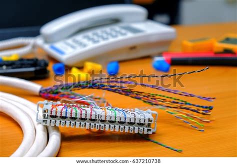 Cable On Patch Panel Private Automatic Stock Photo Shutterstock