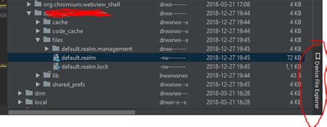 Java How Do I View My Realm File In The Realm Browser Stack Overflow