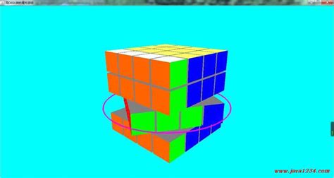 java实现4阶魔方 源码下载 Java知识分享网 免费Java资源下载