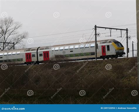 An Nmbs Company Train M5 Editorial Stock Image Image Of Railway Nmbs 249153094