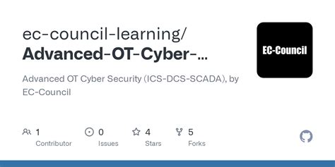 GitHub Ec Council Learning Advanced OT Cyber Security ICS DCS SCADA Advanced OT Cyber